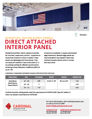 Detailed Product Sheets