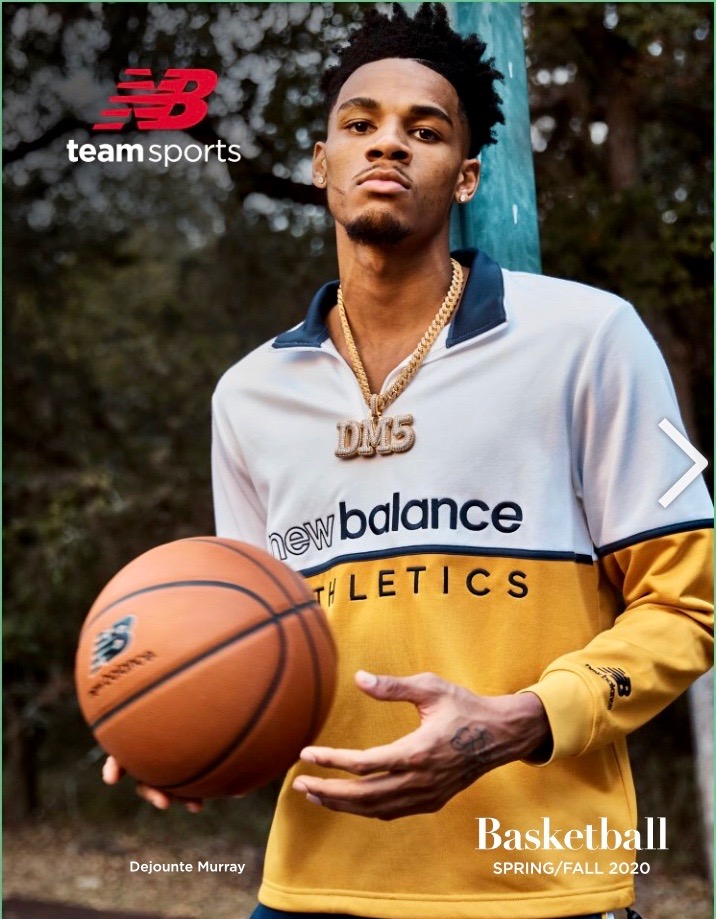 New Balance uses Trizar in Basketball Uniforms