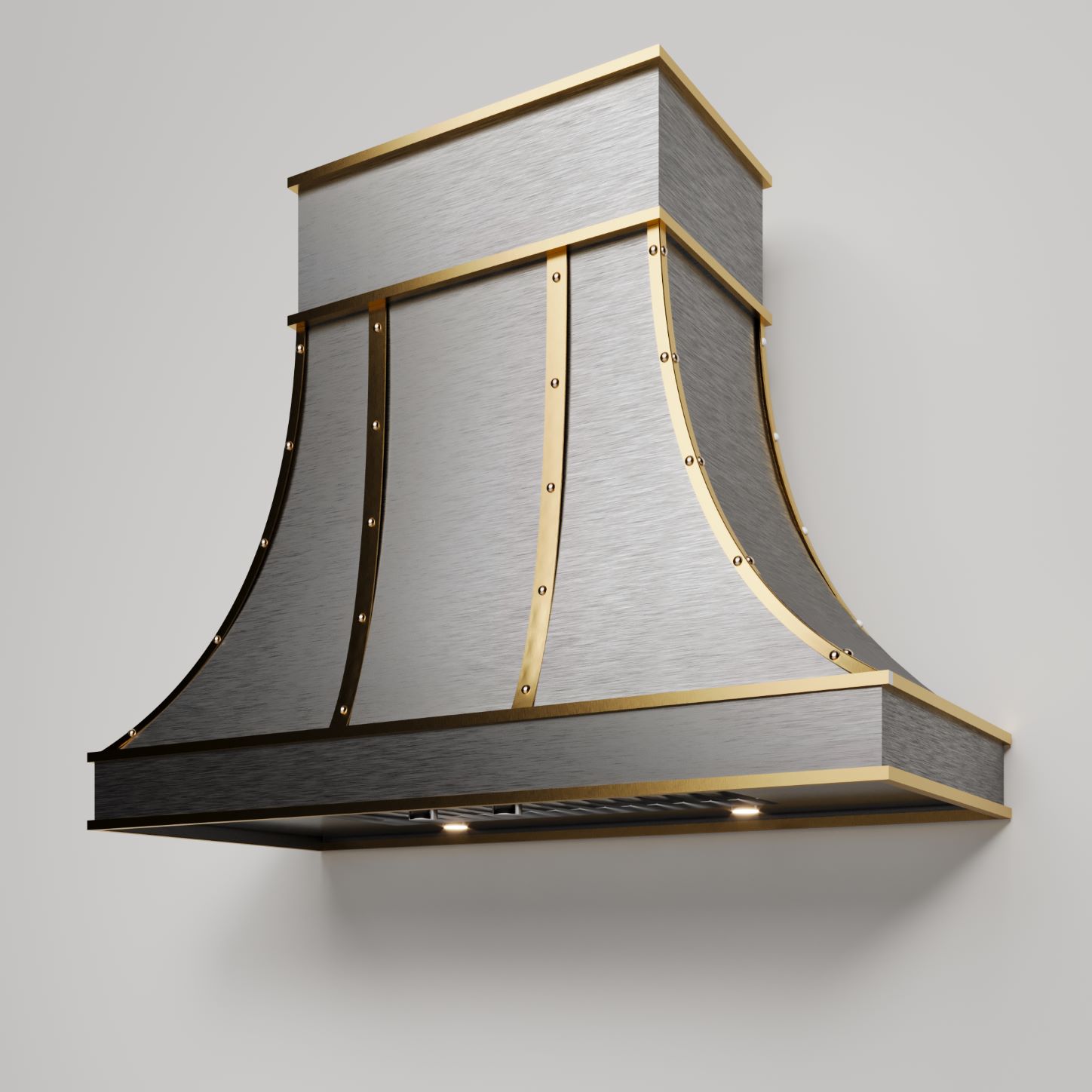 Amoretti Brothers Custom Range Hoods - Brass and Stainless Steel Range ...
