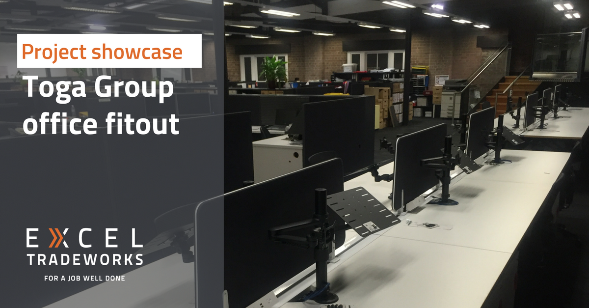Toga Group office fitout - Sydney Hills District Builder | Excel Tradeworks