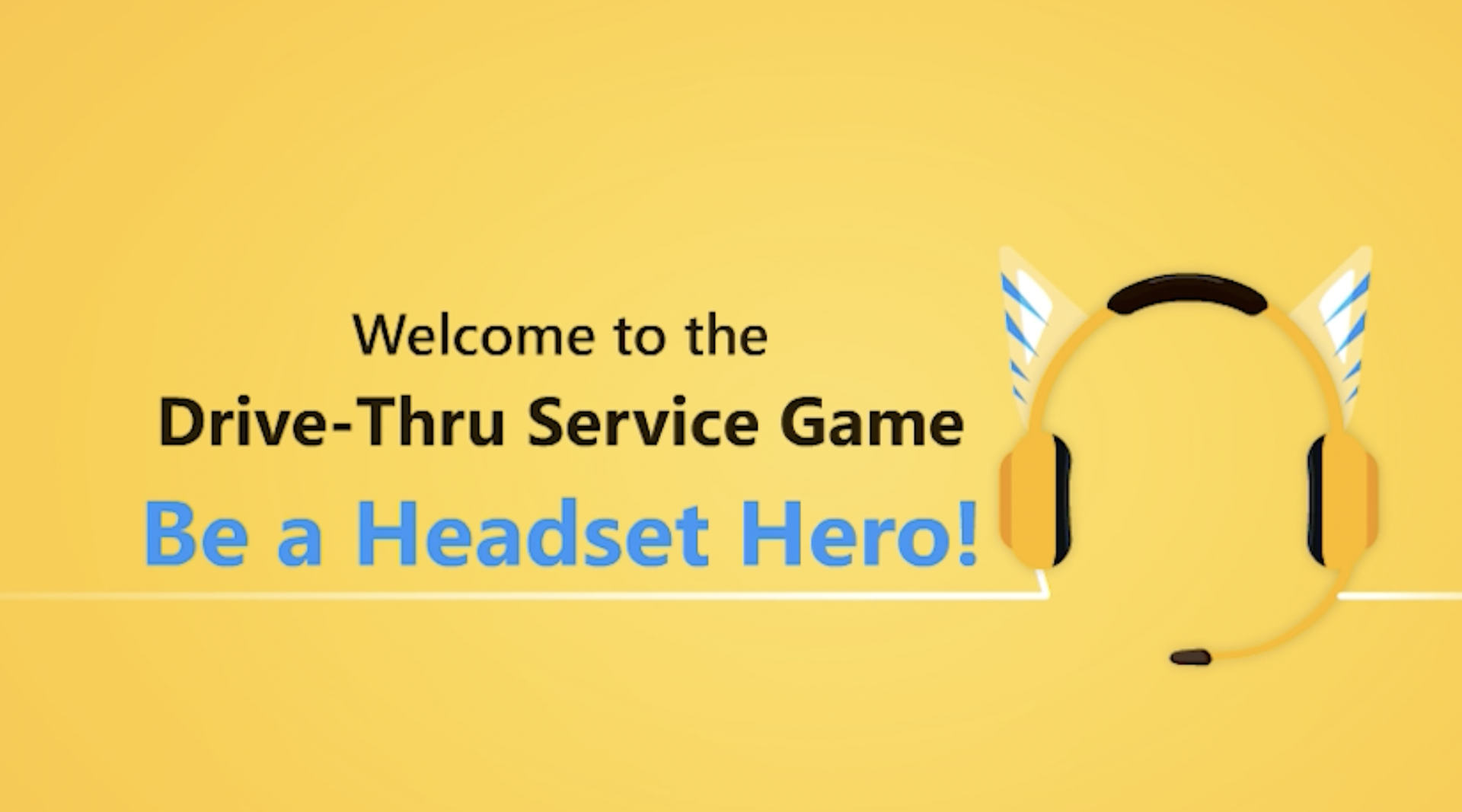 Drive-Thru Service Game