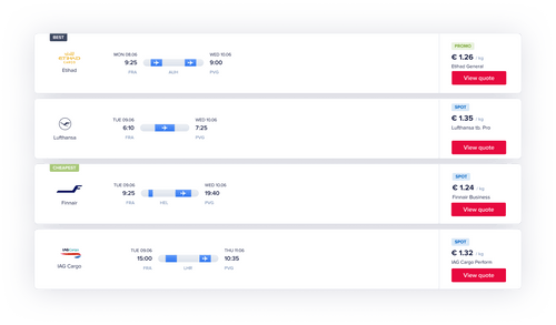 cargo.one – The easiest way to book air cargo