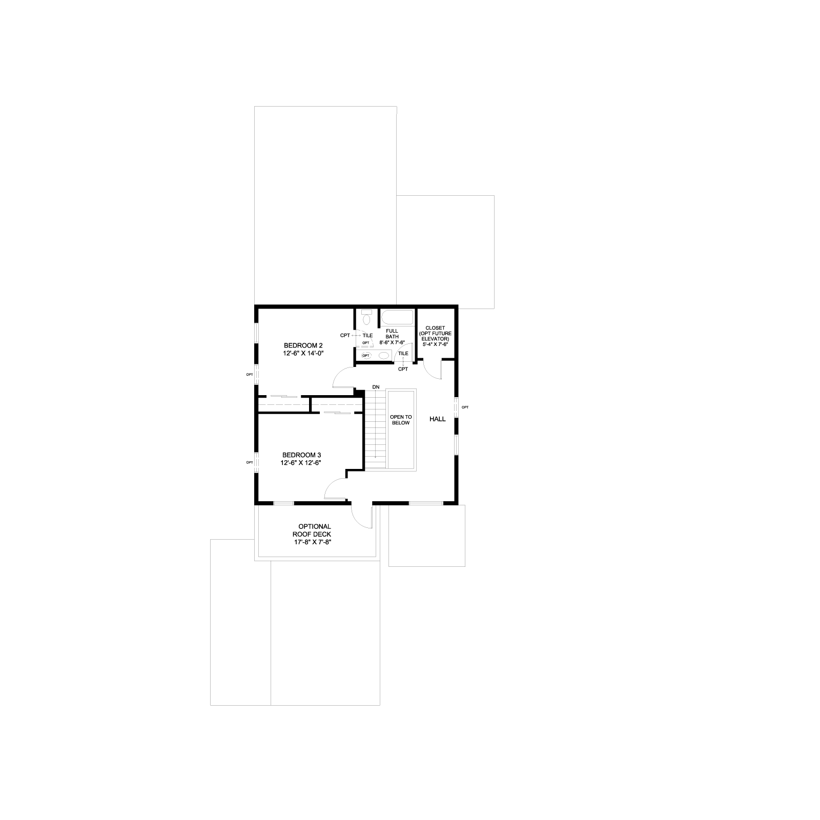 Gable A Floor Plans | Santino Court