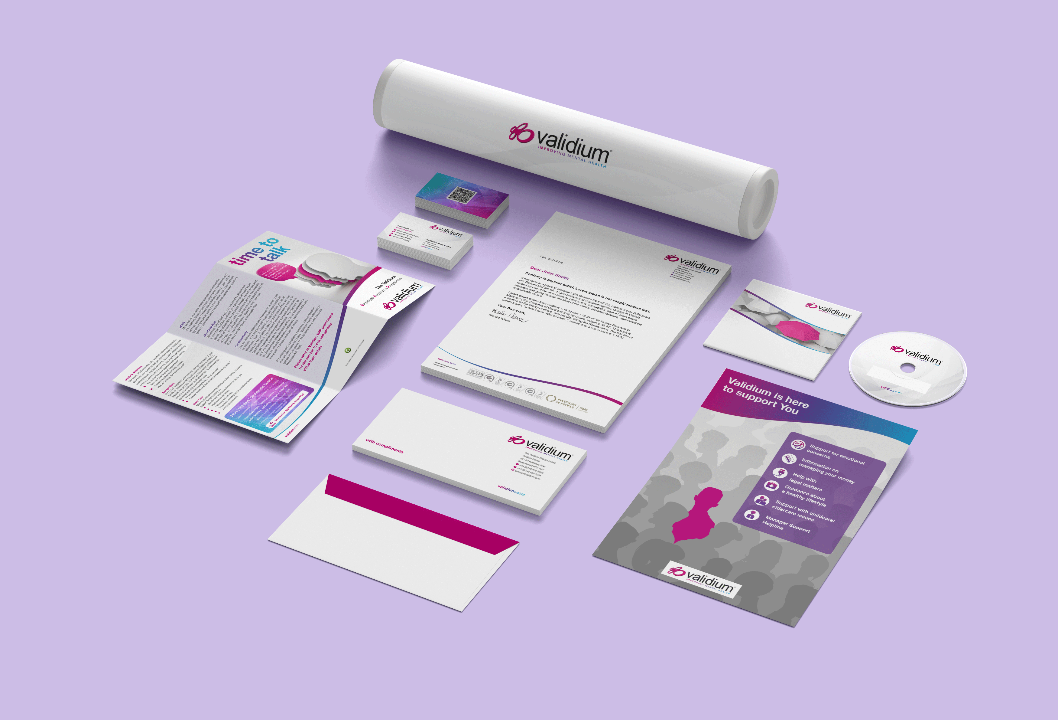 Graphic Design Oxfordshire | Wilusz-Design | The Validium Group