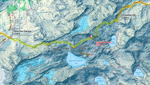 Etappe 01 | Corno Gries - Cristallina | Hydra-Höhenweg