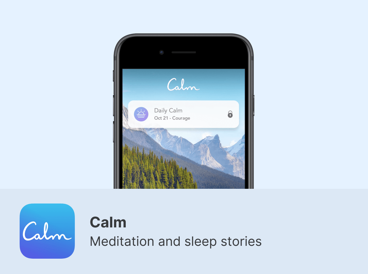 Calm - Splash screen | UI Sources