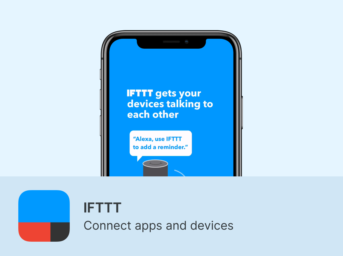 IFTTT - Activity tab with my applets | UI Sources