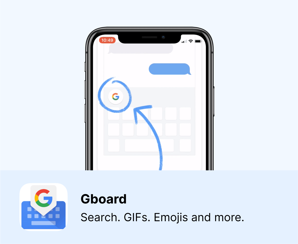 Gboard - Icon animation for switching camera | UI Sources