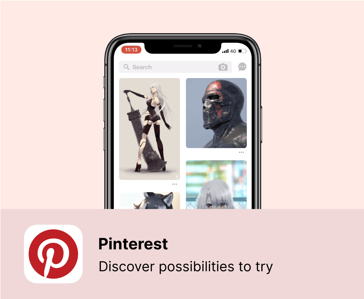 Pinterest - Personalized notifications, suggestions for pinning | UI ...