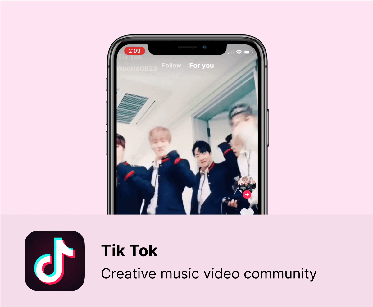 Tik Tok - Share profile QR code | UI Sources
