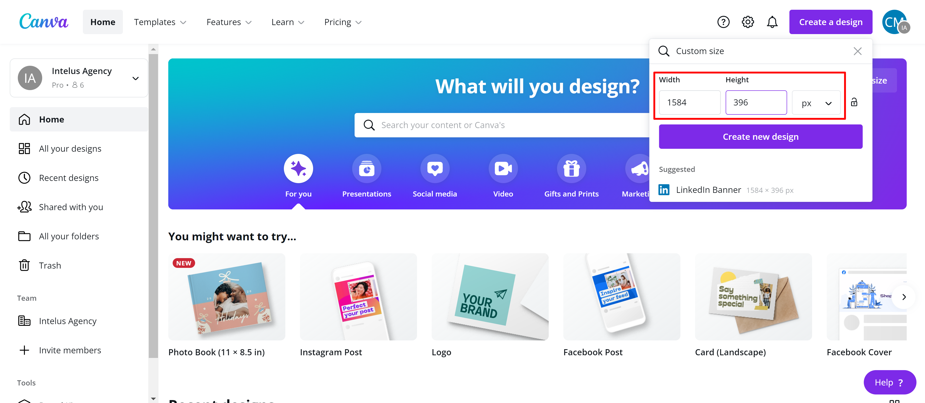 How To Make A Custom LinkedIn Banner Image Using Canva | Blog