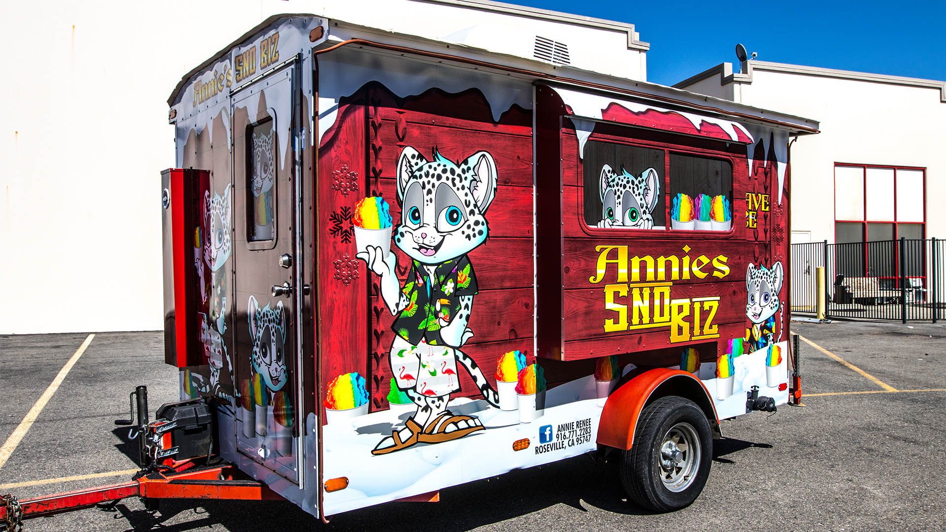 Annie's Sno Biz - Vehicle Wraps | Palmer Signs Inc.