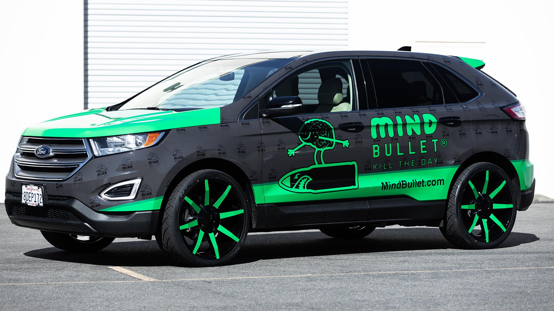 Mark Bell's Mind Bullet Supplement Wrap - Vehicle Wraps | Palmer Signs Inc.
