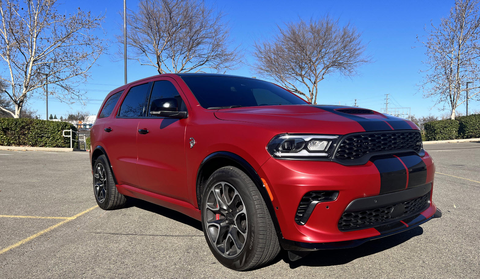 2022 Hellcat Color 3M 2080 Satin Vampire Red - Paint Wraps | Palmer ...