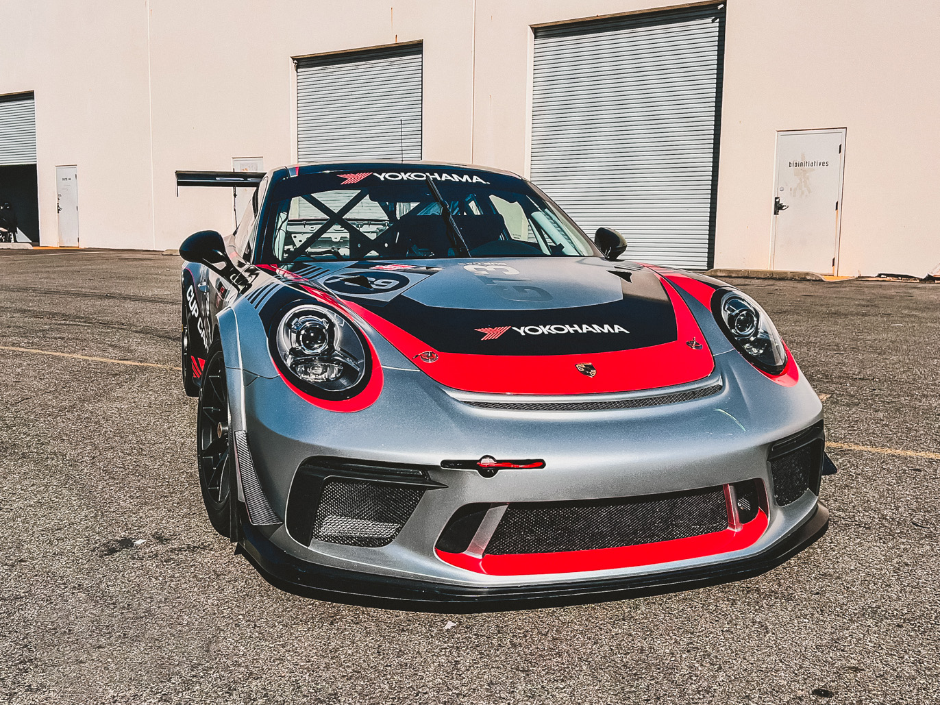 GT3 Porsche Cup Car Full Wrap - Paint Wraps | Palmer Signs Inc.