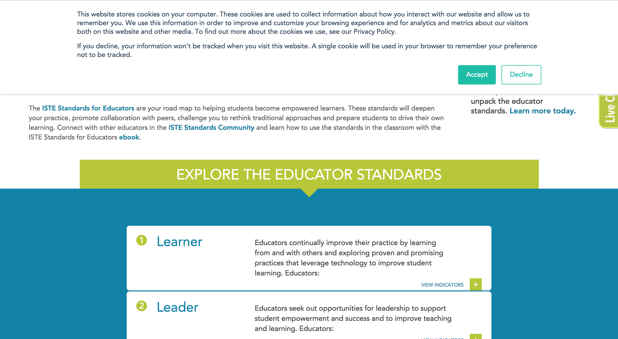 ISTE Standards for Educators