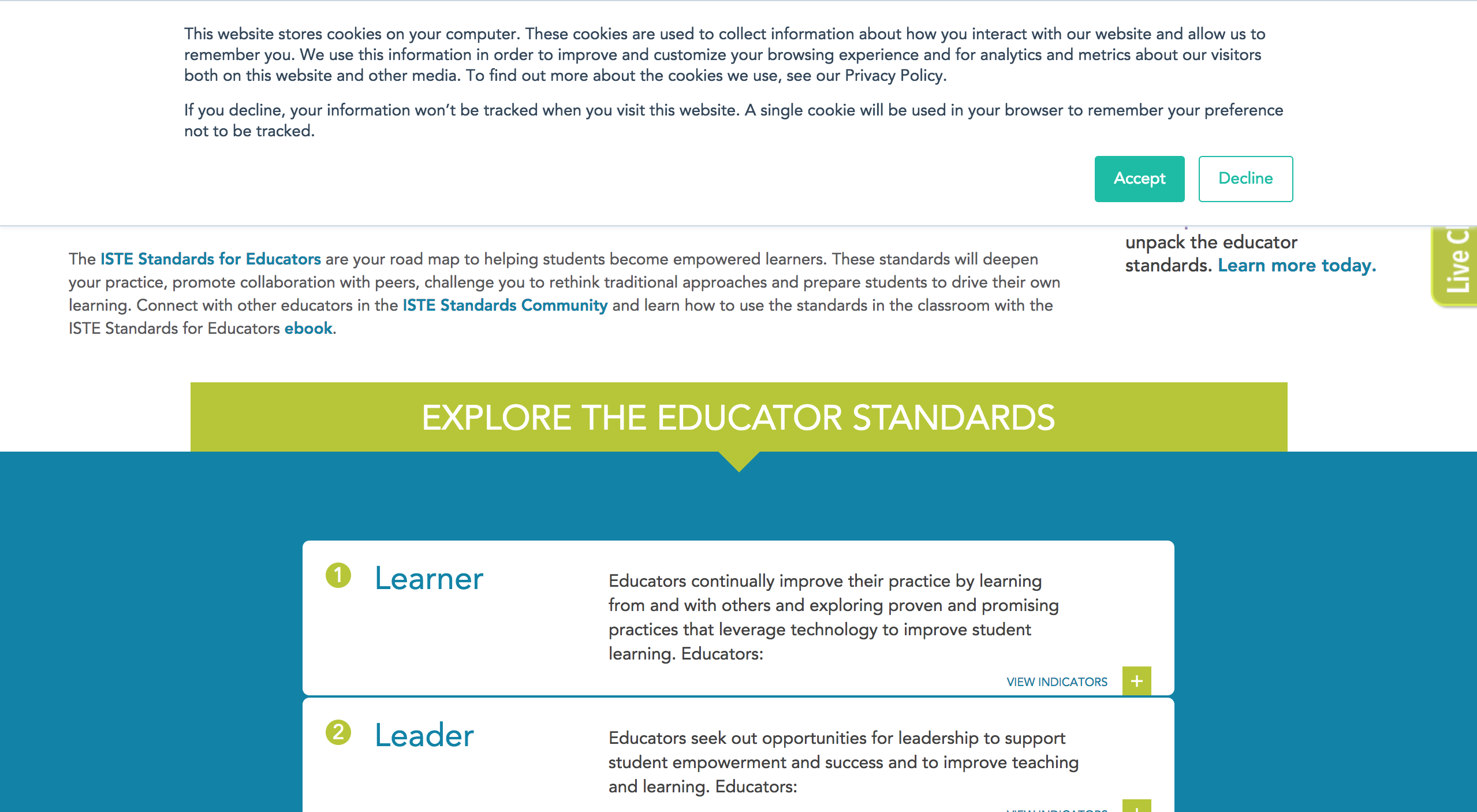 ISTE Standards for Educators