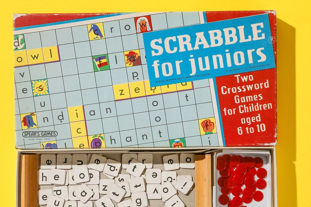Kids Scrabble.