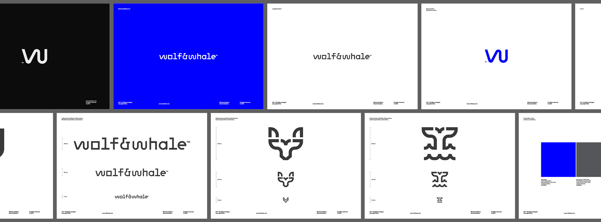 Wolf&Whale. Brand Visual