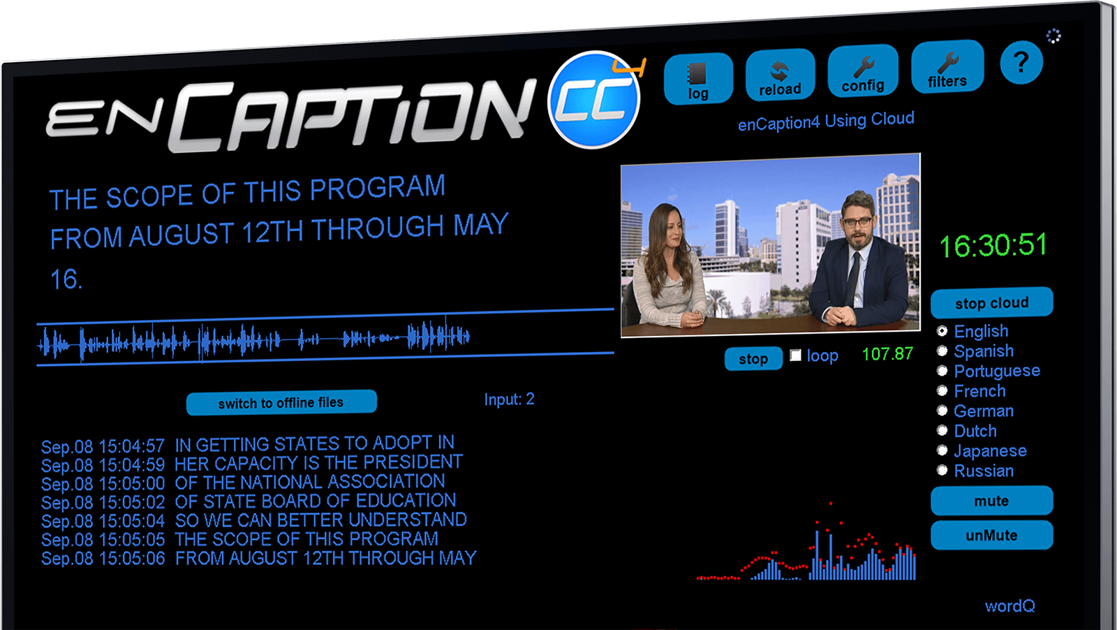 enCaption: Automated Closed Captioning System | ENCO Systems