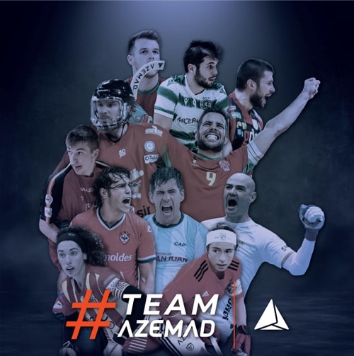 Azemad Sport your Rink Roller Hockey Brand