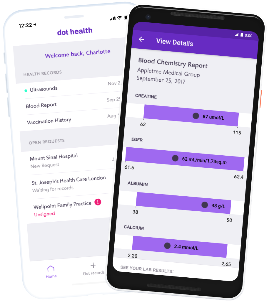 Dot Health | Easily access your health records