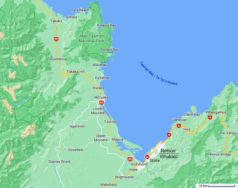 The Coast North-West of Nelson - A Maverick Traveller