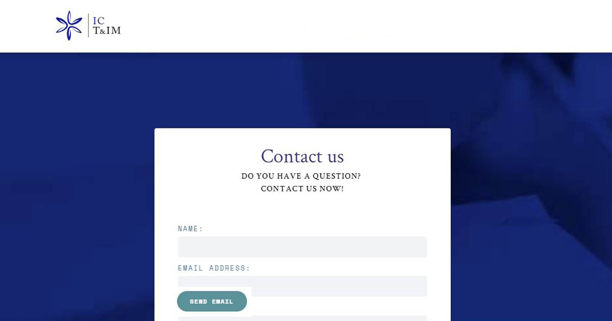 Contact ICTIM about our online courses