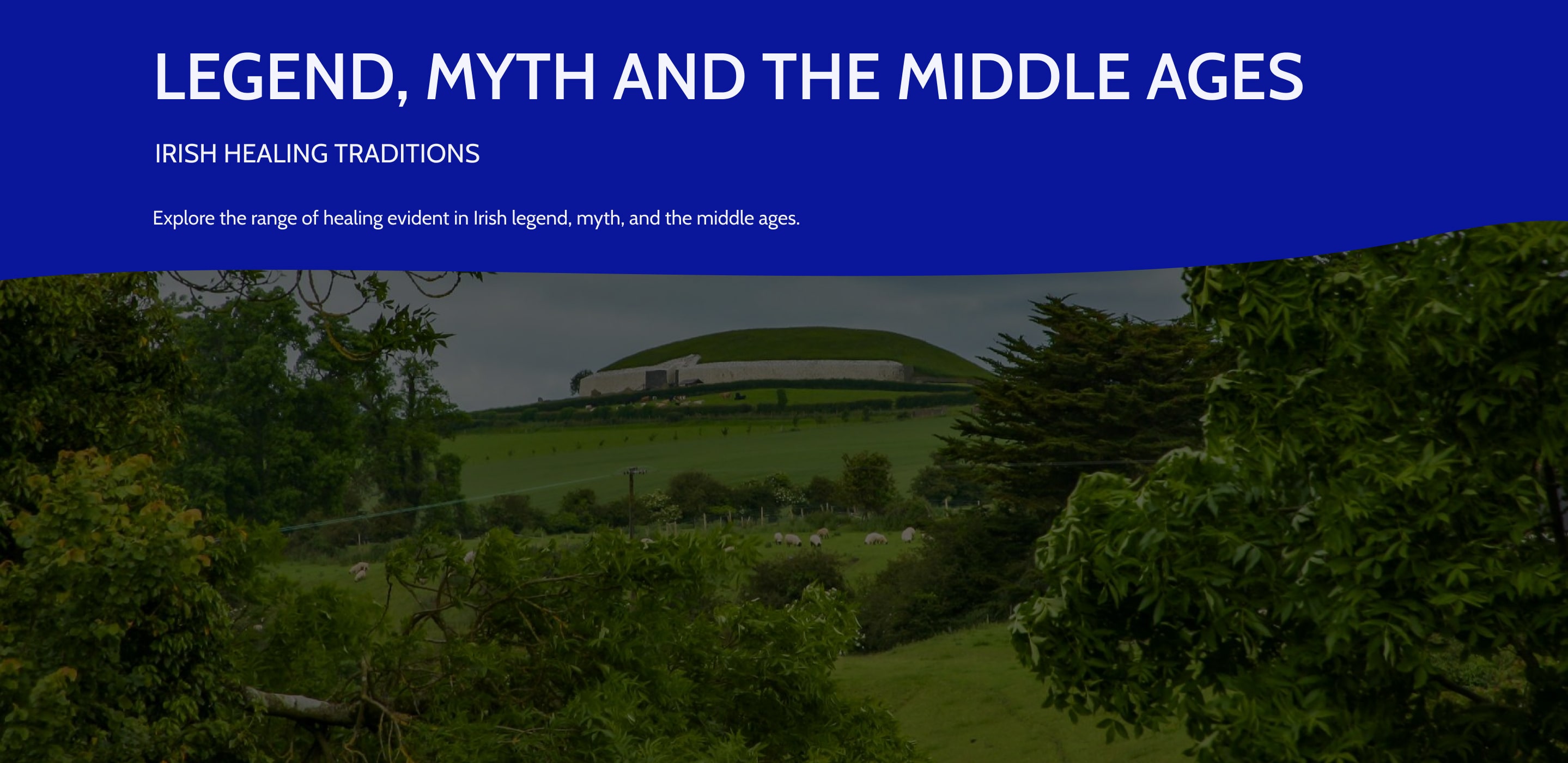 Legend Myth and the Middle Ages Course Module