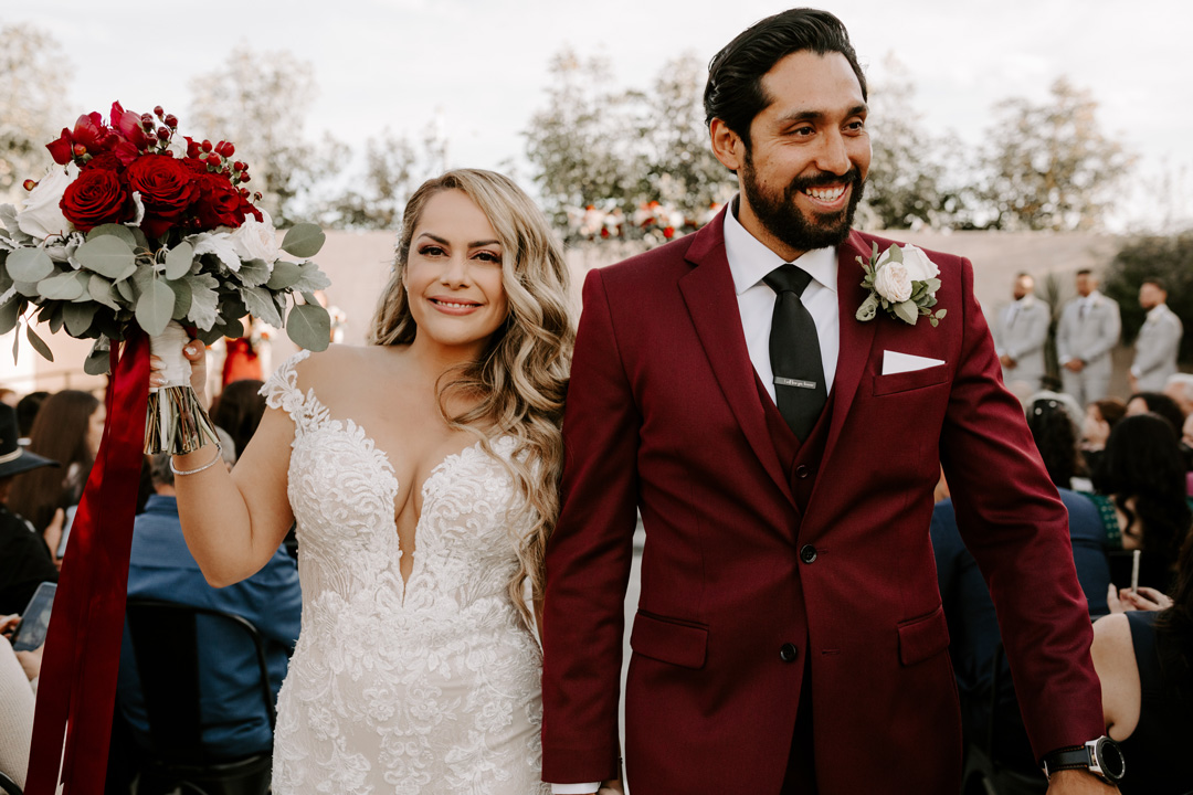 Ruby Red Wedding | Hangar 21