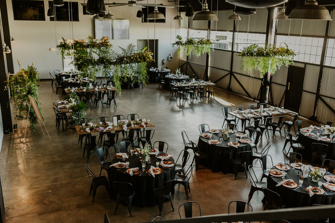Lush Greenery Wedding | Hangar 21