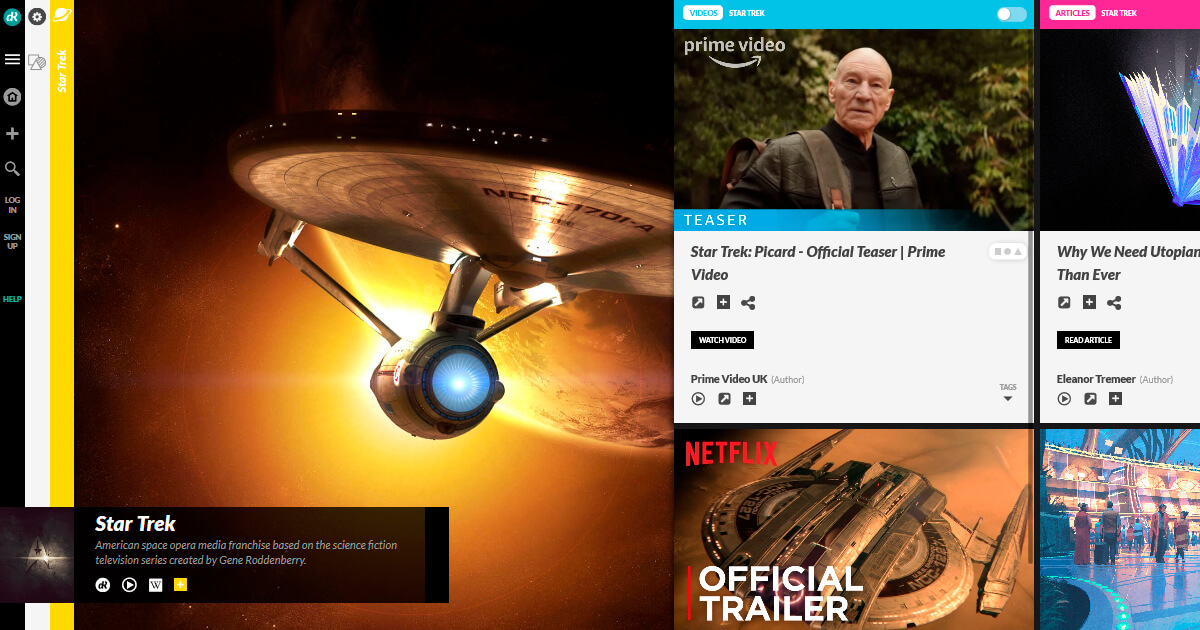 Star Trek World (Curated content) - Discovereel