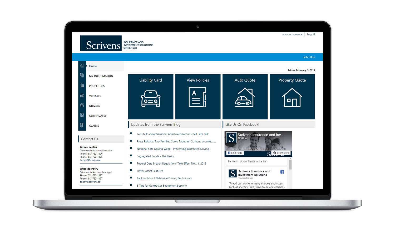 Scrivens, Ottawa Insurance Brokers and Financial Advisors