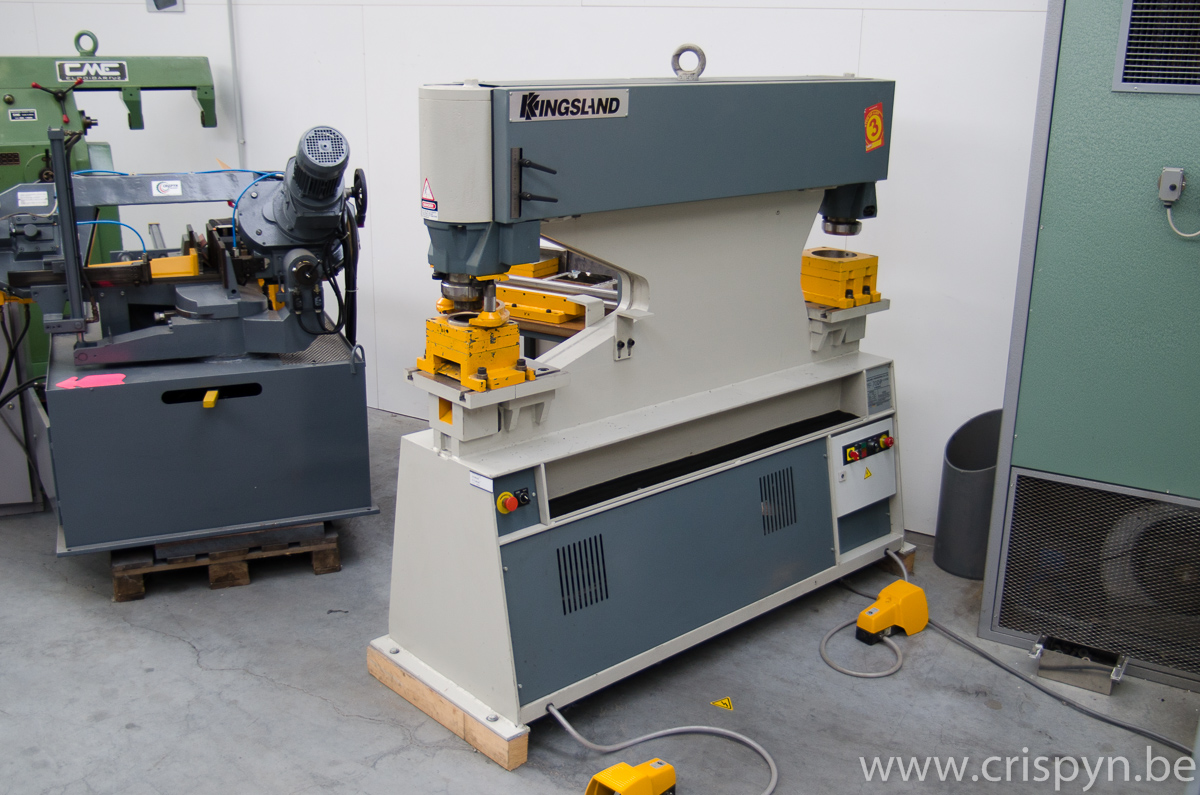 gebruikte diverse machines