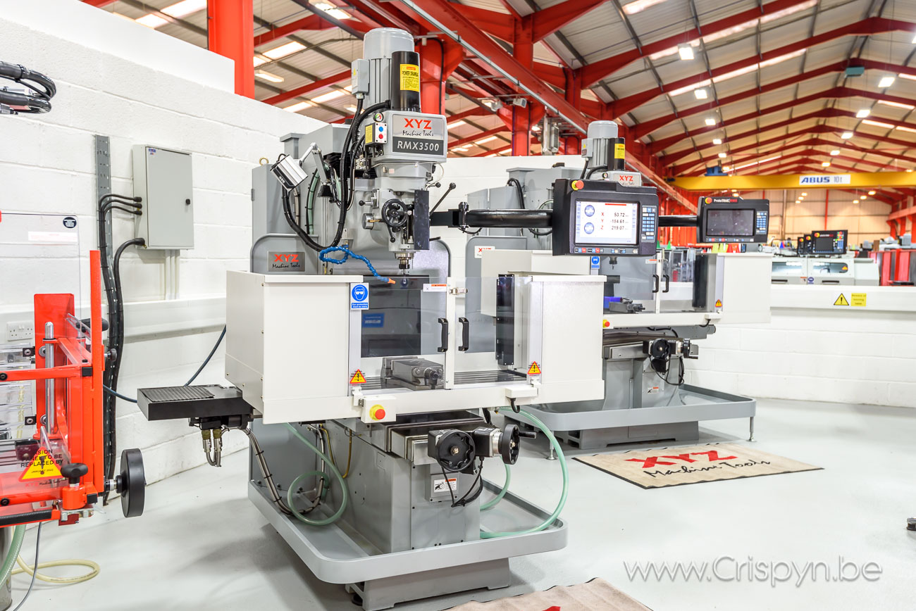 XYZ RMX 3500 Bedfreesmachine ProtoTRAK freesmachines