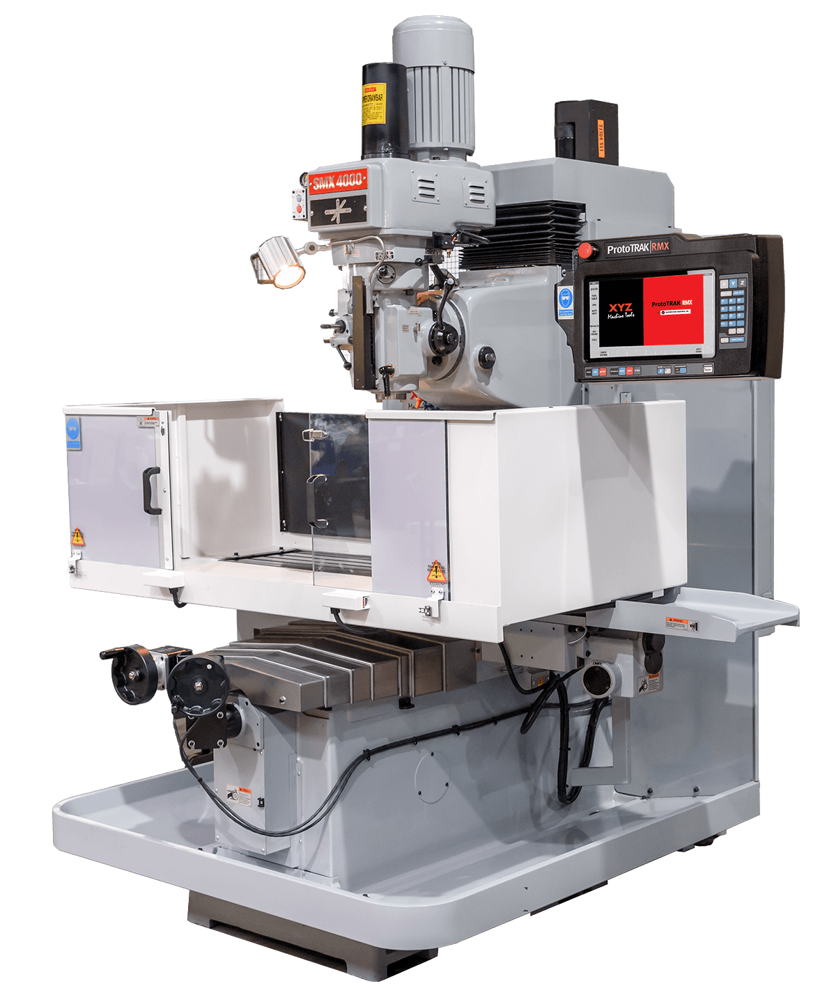 XYZ RMX 4000 Bedfreesmachine ProtoTRAK freesmachines