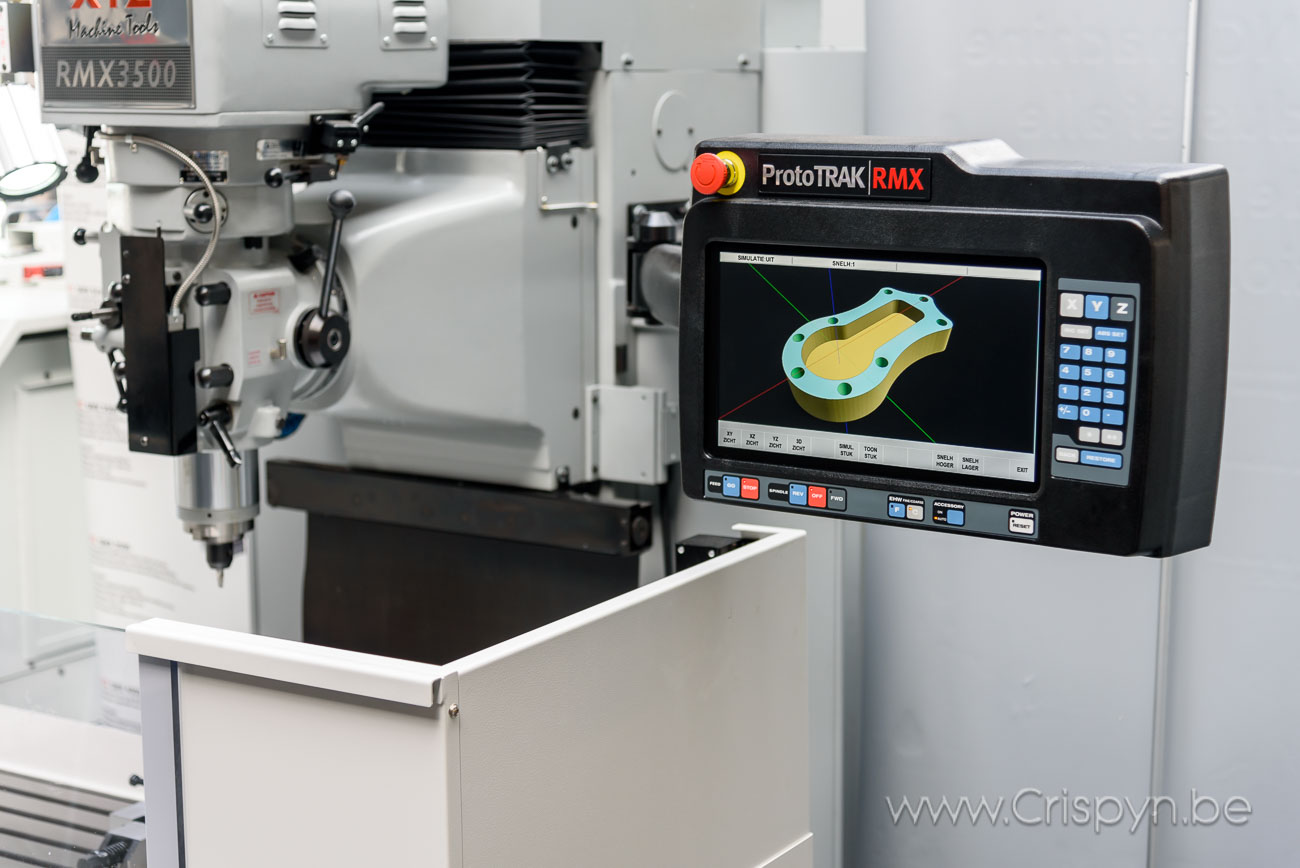 XYZ RMX 3500 Bedfreesmachine ProtoTRAK freesmachines
