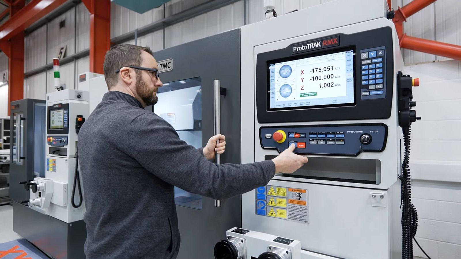 XYZ 500 TMC ProtoTRAK bewerkingscenters