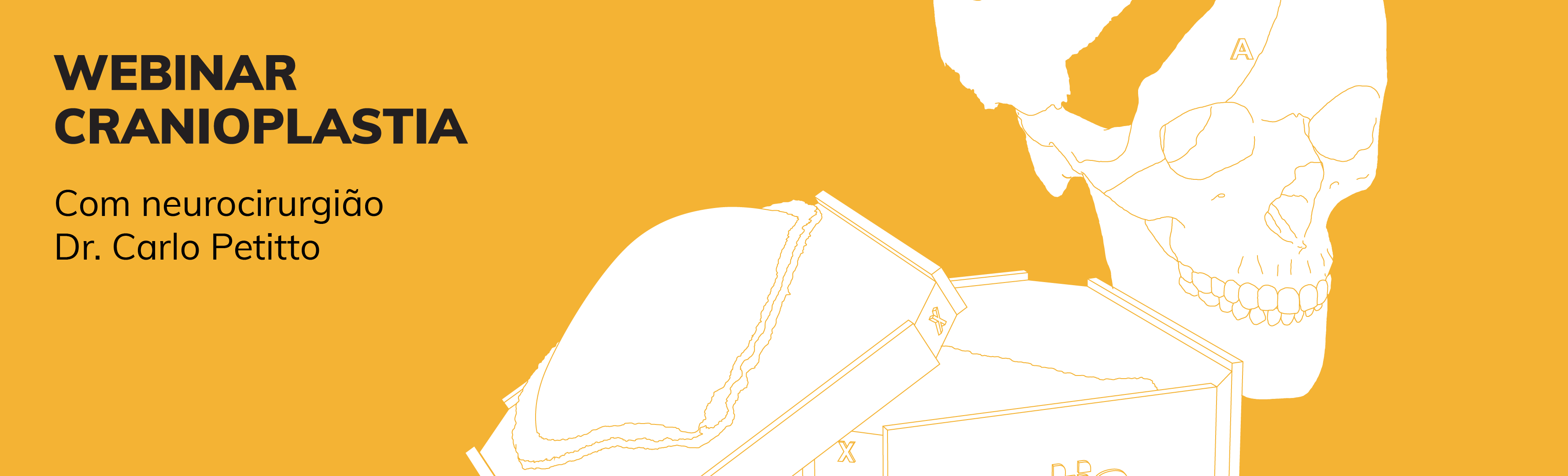 Webinar com Dr. Carlo Petitto sobre Cranioplastia
