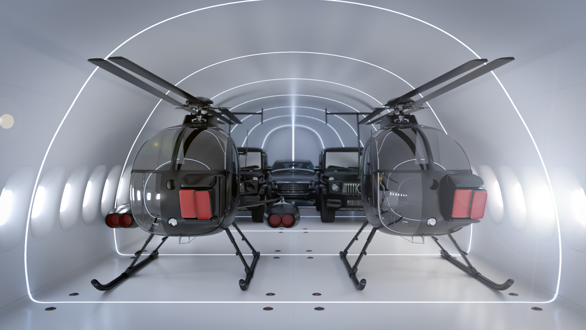 Private Jet Interior Design｜Boeing Business Jet BBJ Max9