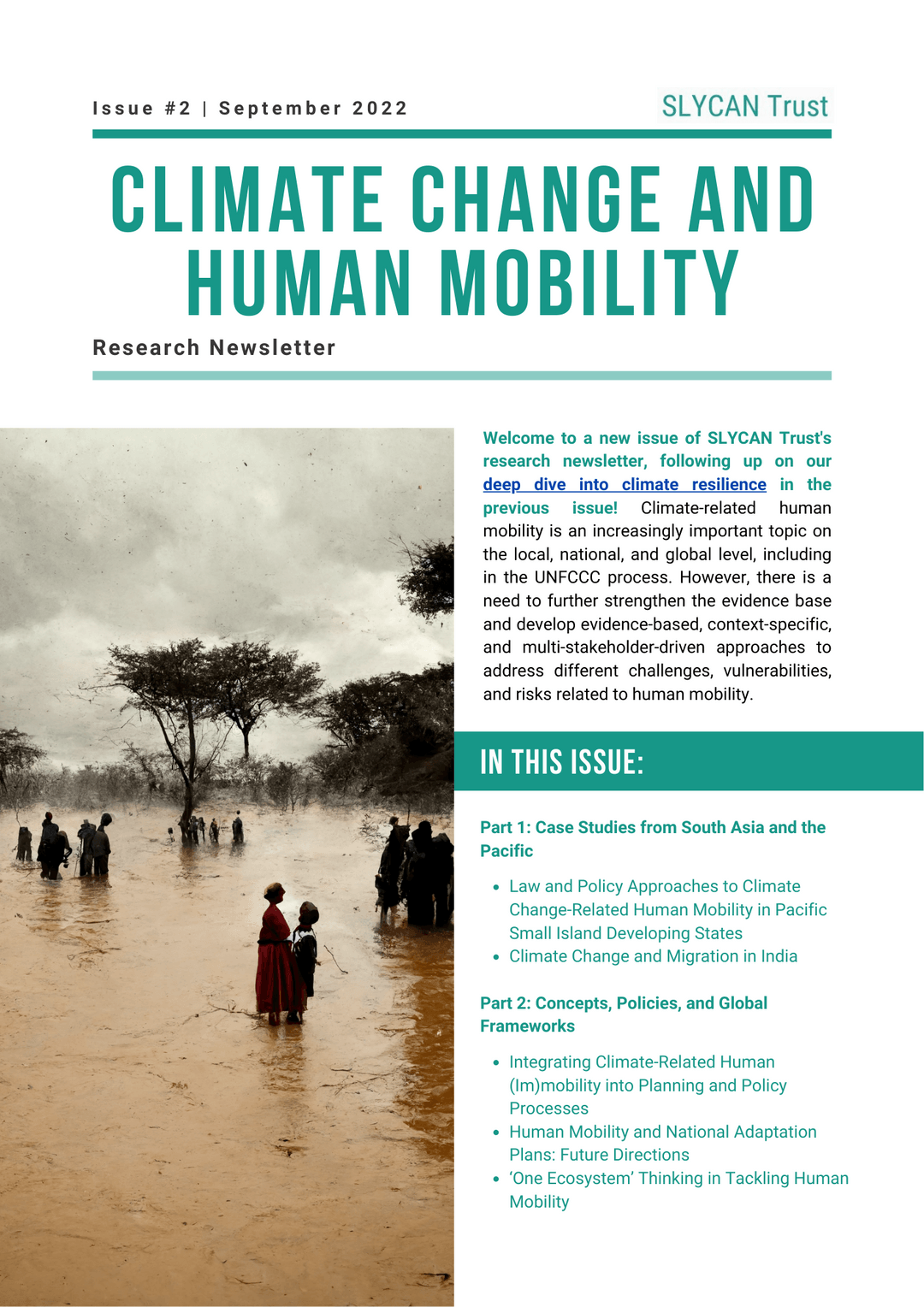 SLYCAN Trust Research Newsletter 1/2022 - Climate Change and Human ...