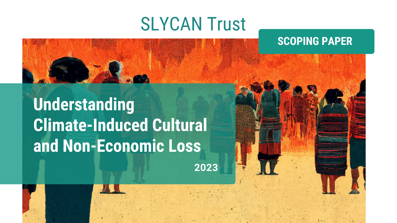 Scoping Paper : Understanding Climate-Induced Cultural and Non-Economic ...