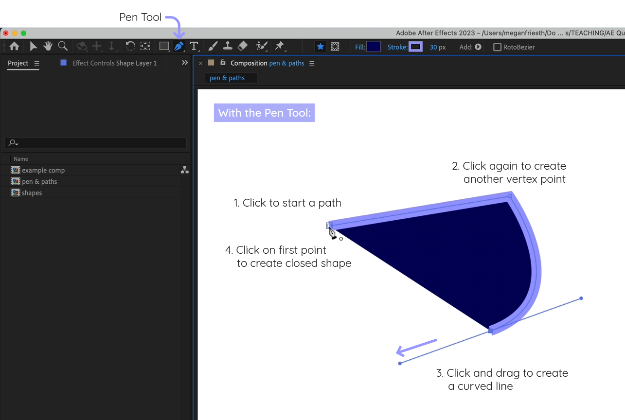 AE Fundamentals: Shape Layers