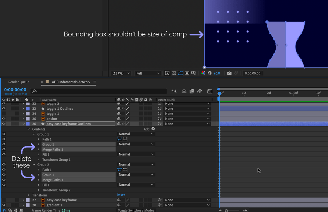AE Fundamentals: Working with Illustrator Files