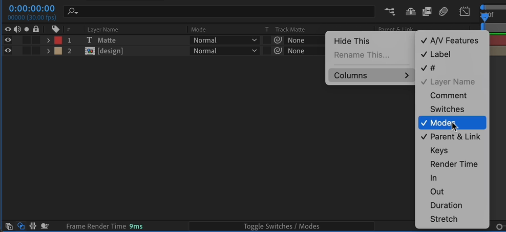 AE Fundamentals: Mattes