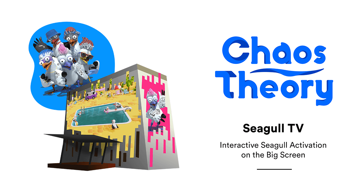 Seagull TV: Interactive Seagull Activation on the Big Screen | Chaos Theory