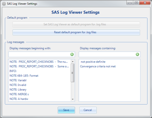 ClinLogViewer: Free SAS Log Viewer