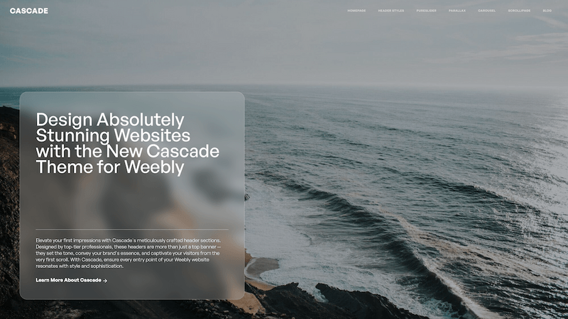 Cascade Theme