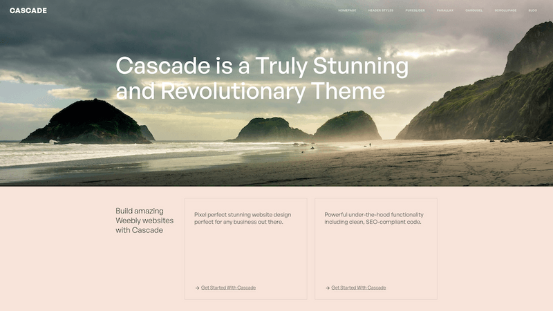 Cascade Theme