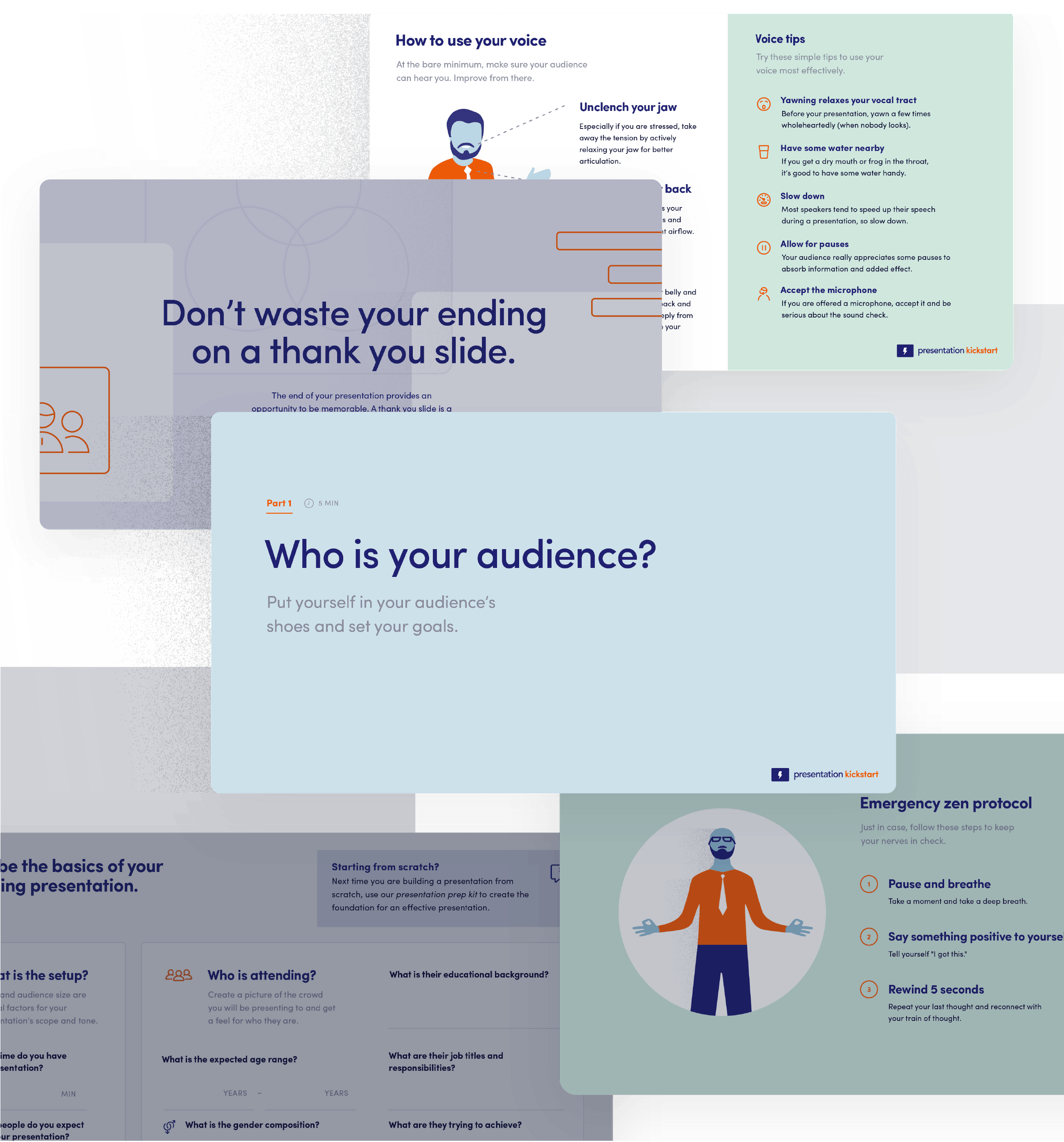 Review and refine your presentation on the go.